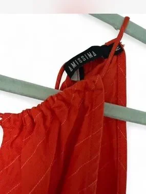 amissima | Dresses | Red Halter Maxi Dress | Poshmark